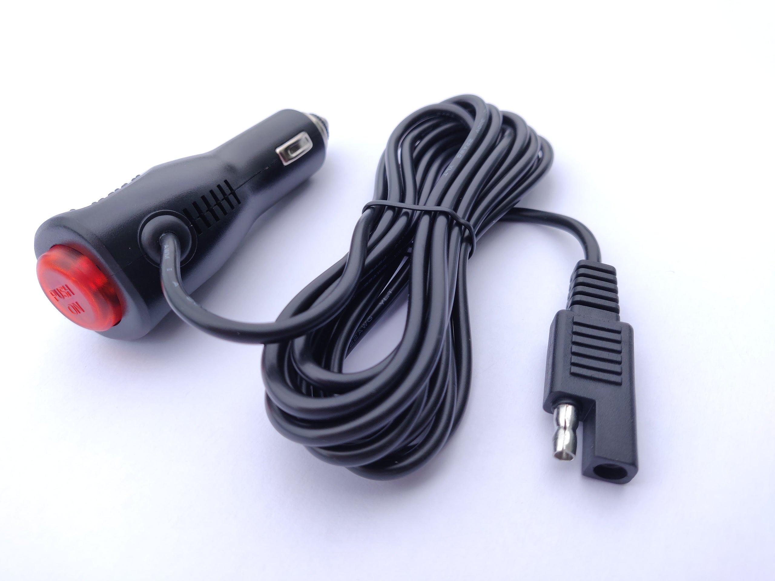 Cigarette Lighter Push Button Power Plug (For Single Color Glowwhips ...