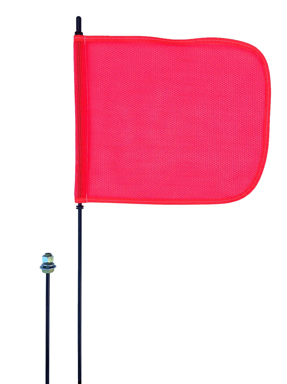 Fiberglass Safety Flag (with rod) | Glowwhips, LLC